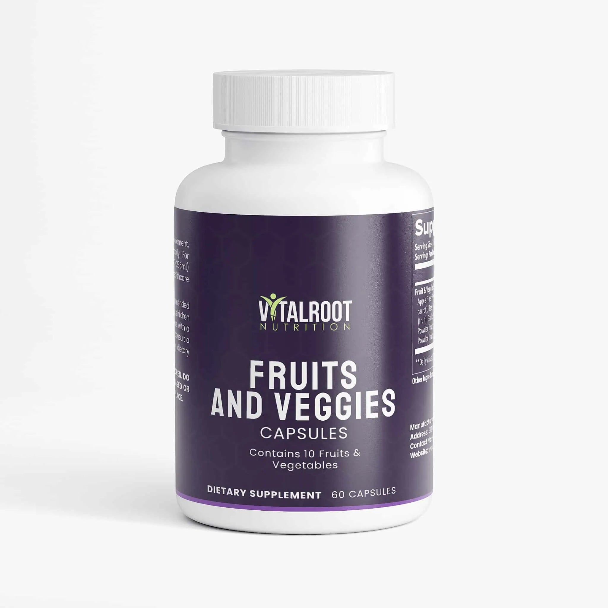 Fruits and Veggies – Best Supplement for Digestive & Heart Health ...